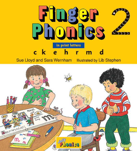 Finger Phonics Book 2 (in print letters) — Jolly Phonics
