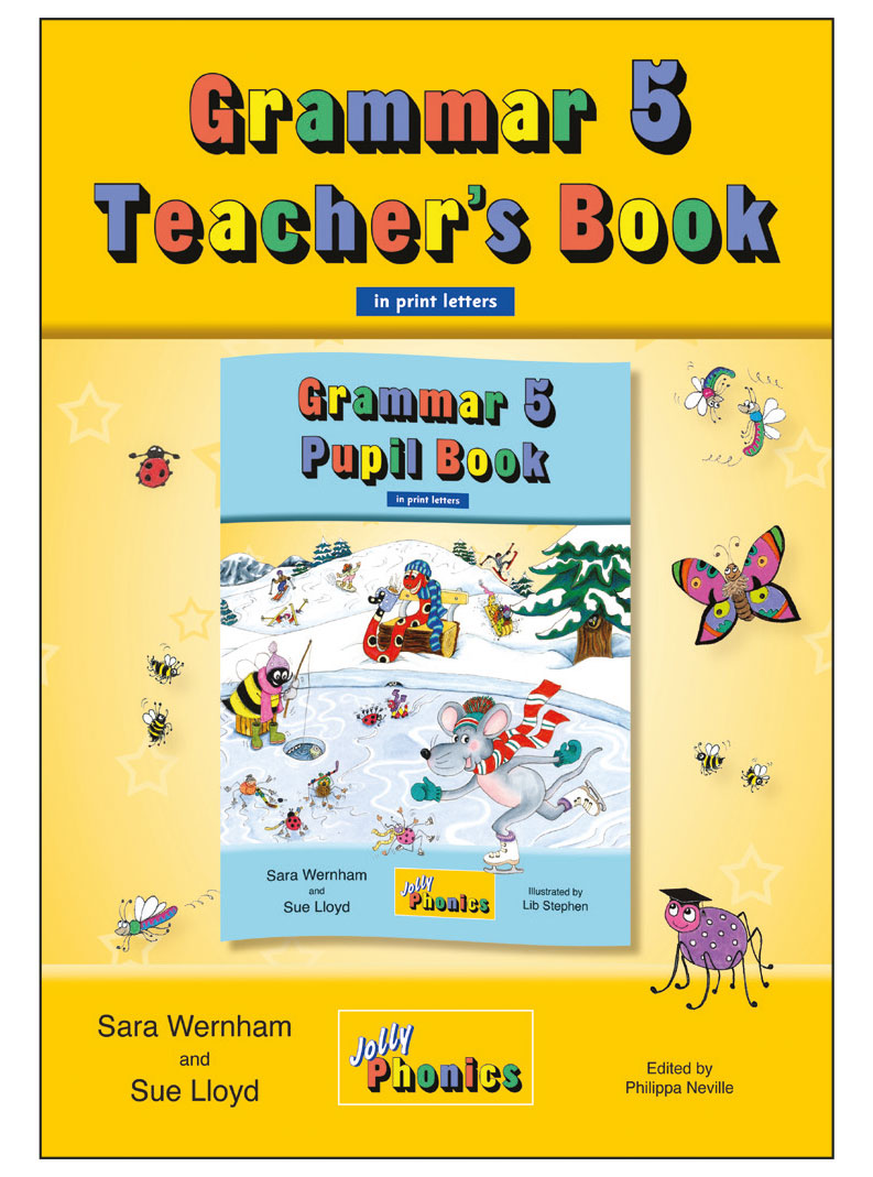 Grammar 5 Teacher's Book (in print letters) — Jolly Phonics & Grammar
