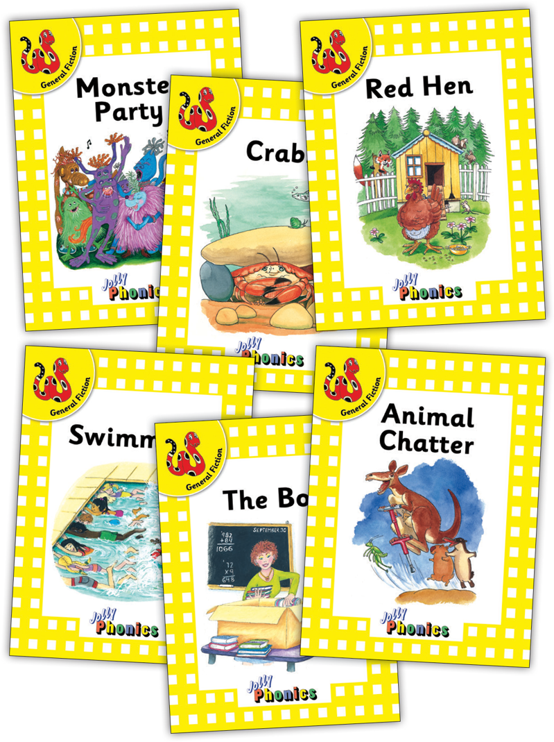 Jolly Phonics Readers Level 2 General Fiction Jolly Phonics jolly-phonics-readers-level-2-general-fiction-jolly-phonics