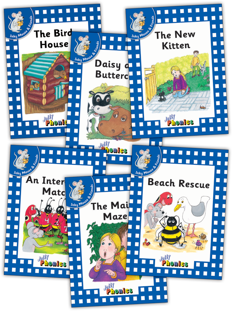 Jolly Phonics E-Readers Level 4 Inky & Friends — Jolly Phonics