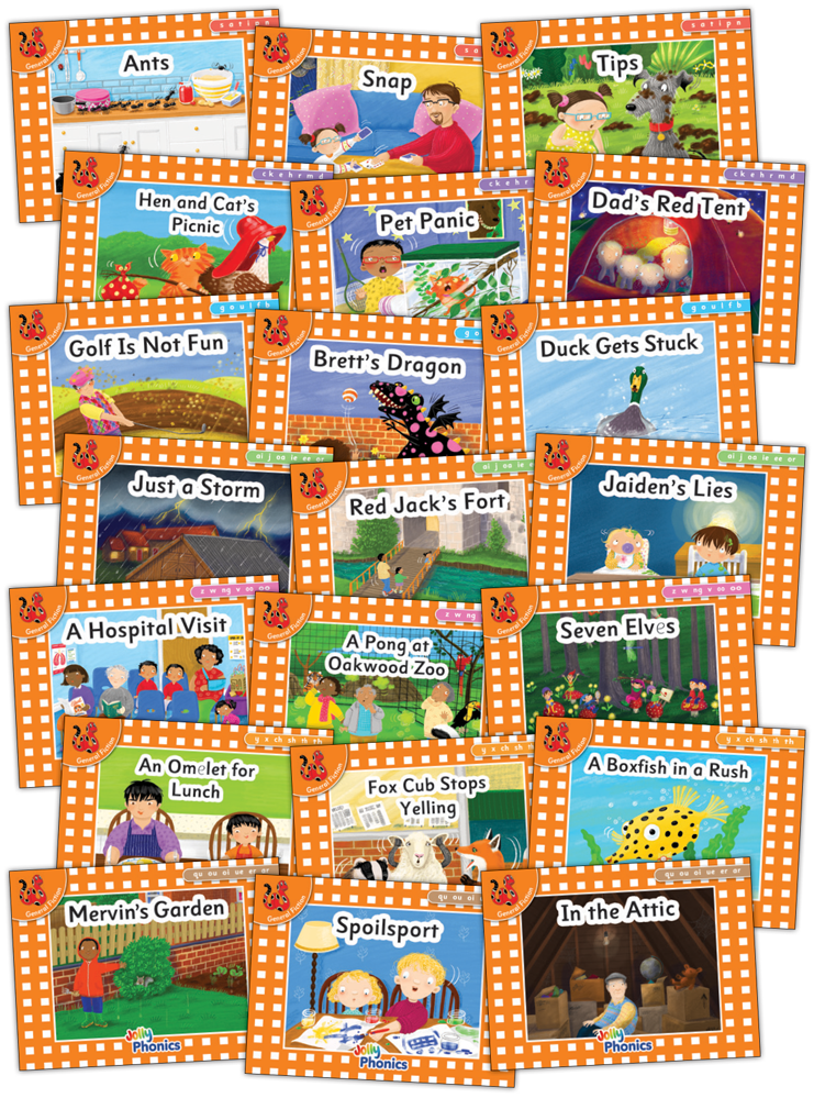 Jolly Phonics Little Word Books Jolly Phonics