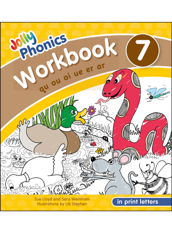 Jolly Phonics Workbook 7 (in print letters) — Jolly Phonics Jolly Phonics Workbook 7 (in print letters) — Jolly Phonics