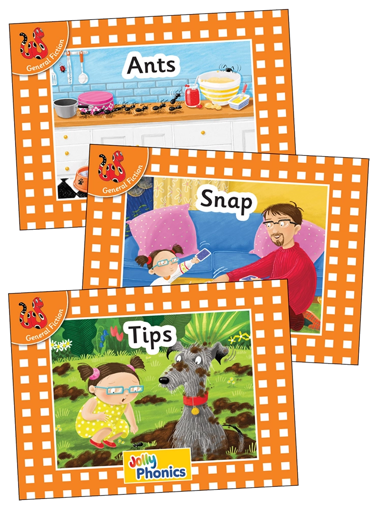 Jolly Phonics Orange Level E-Readers Set 1 — Jolly Phonics