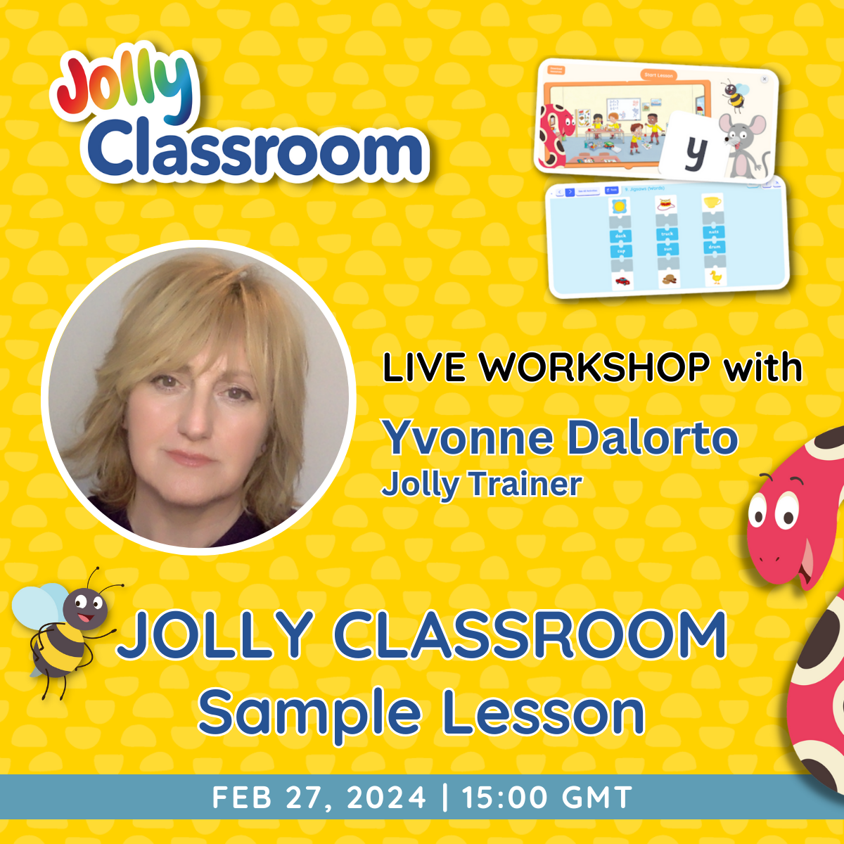 Webinar: Jolly Classroom Workshop — Jolly Learning